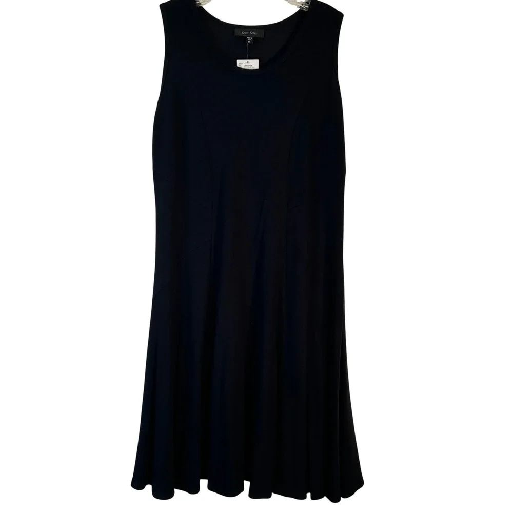Karen Kane | Dresses | Karen Kane Diana Panel Dress Womens X Black ...